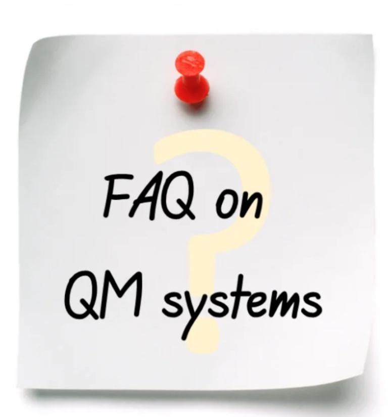 FAQ on QM system